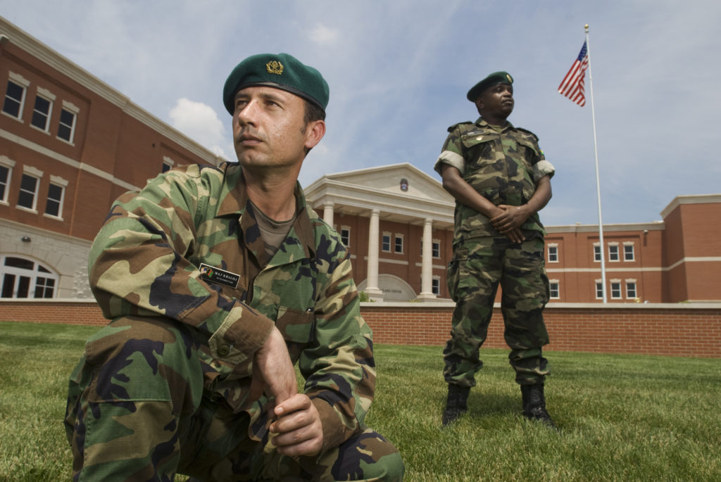 Foreign officers learn basics of U.S. military training | News, Sports ...